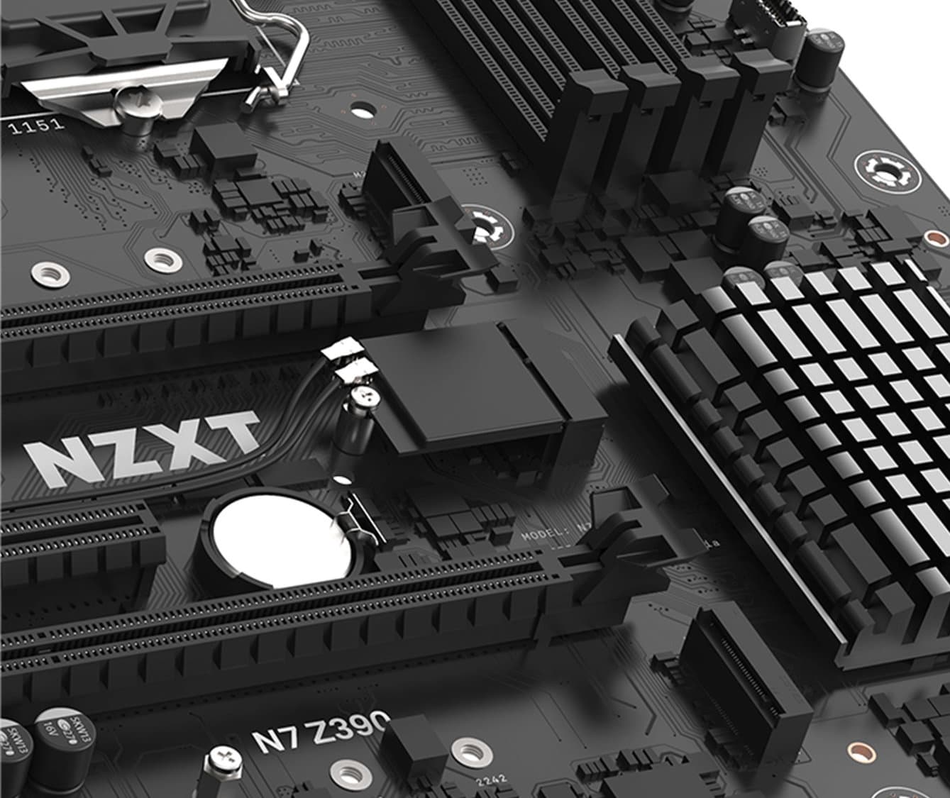 NZXT onthult N7 Z390-moederbord voor Intel Coffee Lake R - TechGaming