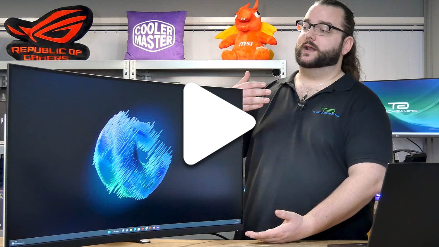 Videoreview: NZXT Canvas 32Q Curved - TechGaming