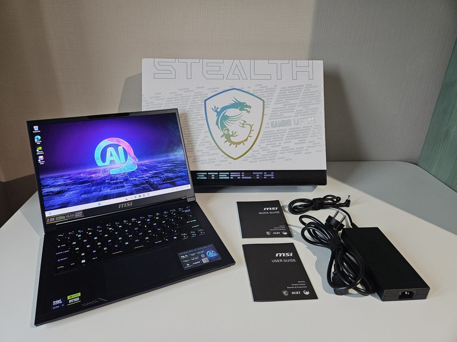 MSI Stealth 14 AI Studio A1VFG review